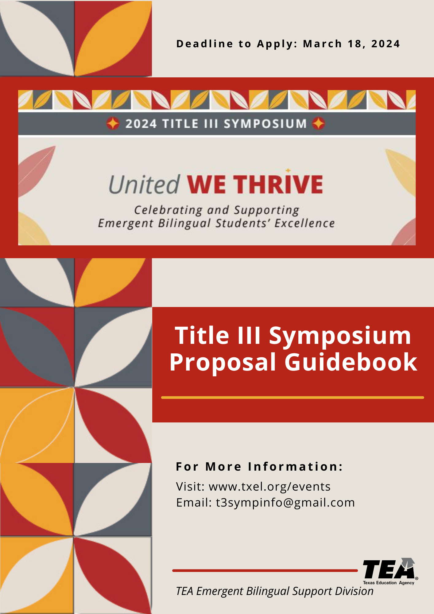 English Learner Portal-Title III Symposium Proposals