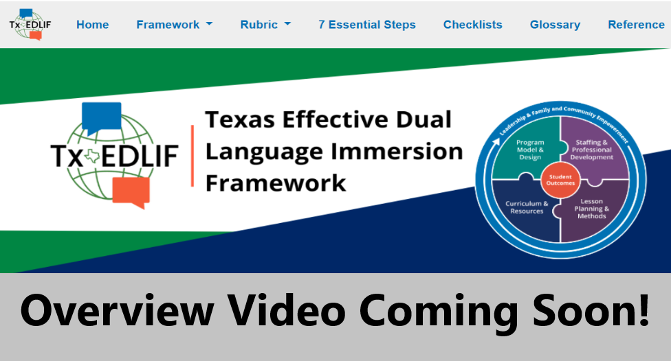English Learner Portal-TxEDLIF Home